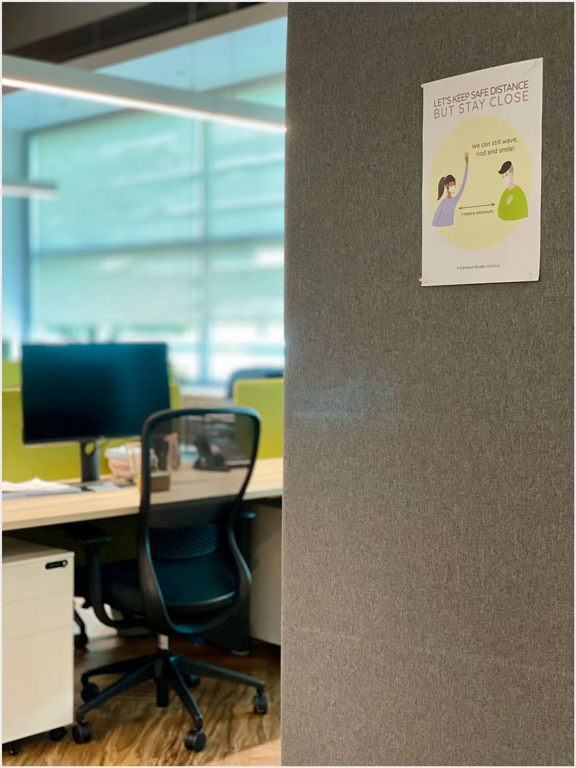 Staying Safe: New Social Distancing Sticker Designs — ⚫⚪ Conexus Studio