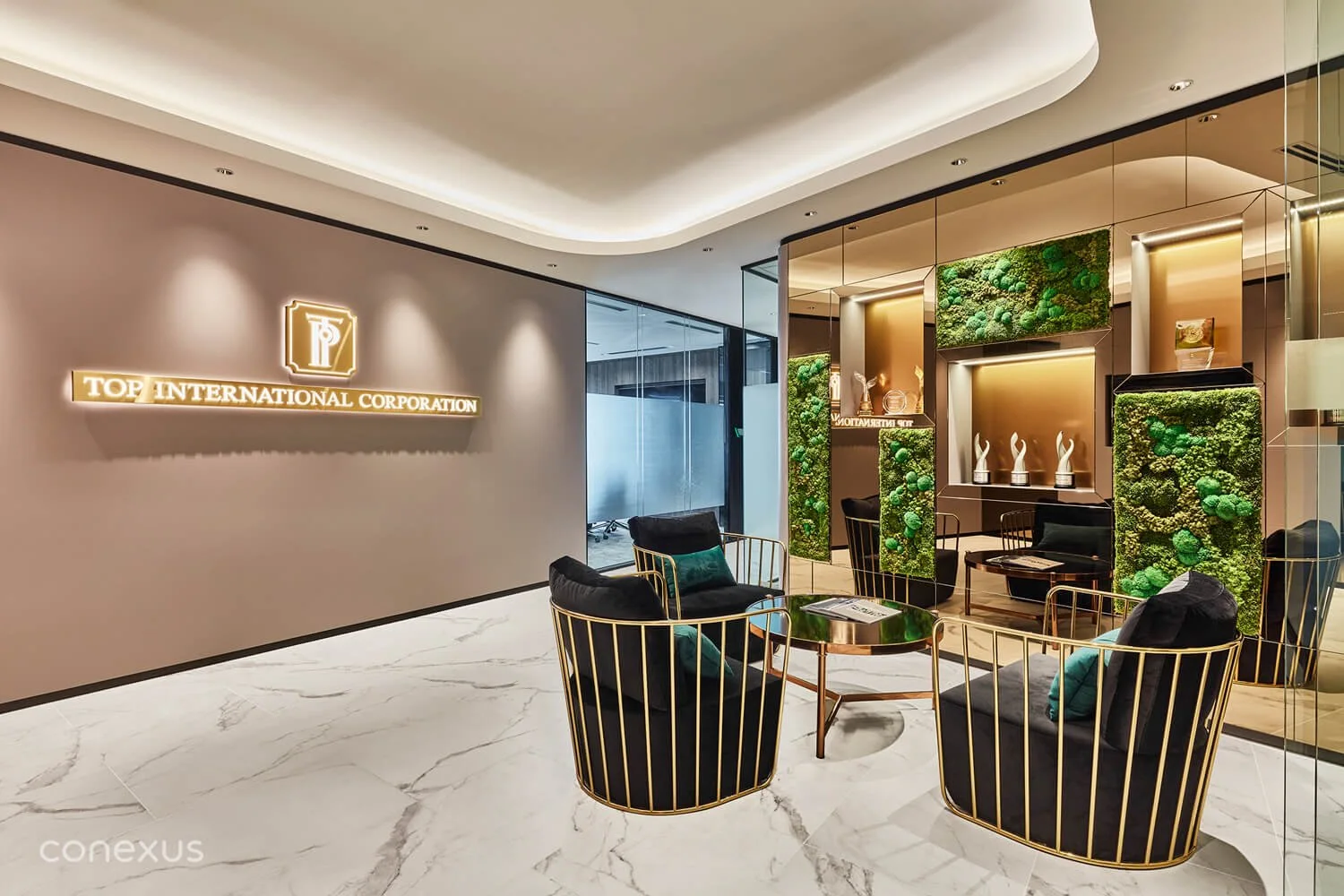 TOP International Holdings | Office Design & Build | ⚫⚪ Conexus Studio