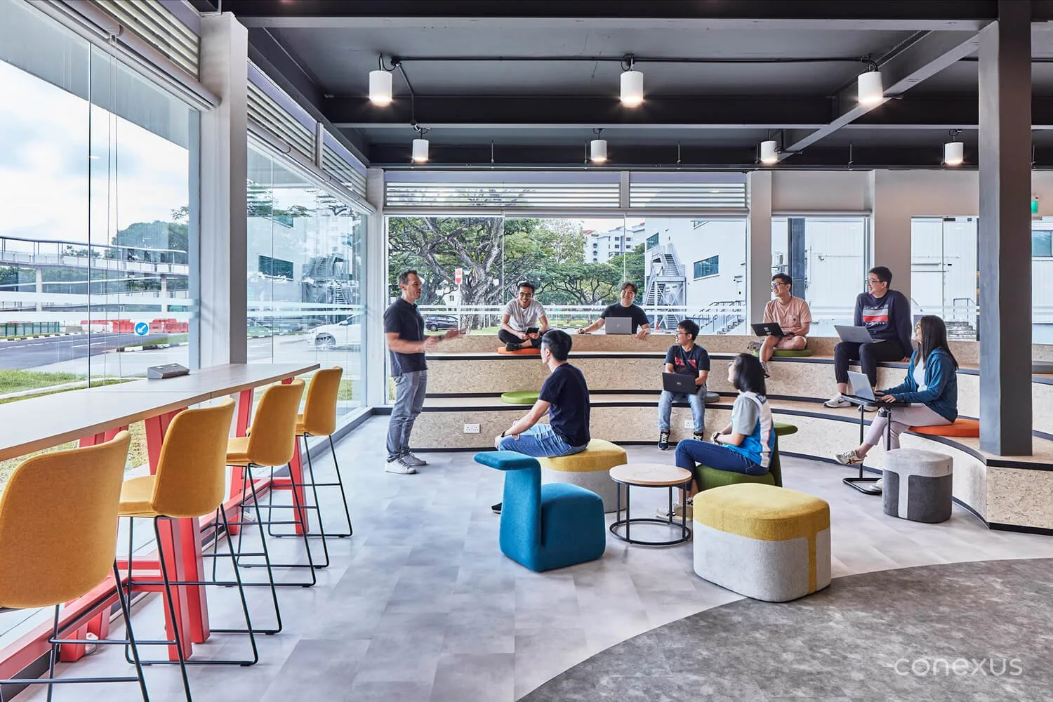 Decathlon Singapore Data Lab | Office Design & Build | ⚫⚪ Conexus Studio