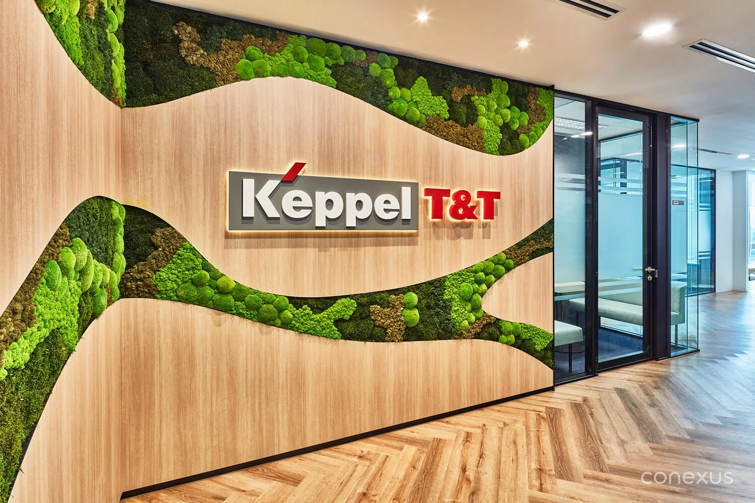 Keppel T&T Singapore | Office Design & Build | ⚫⚪ Conexus Studio
