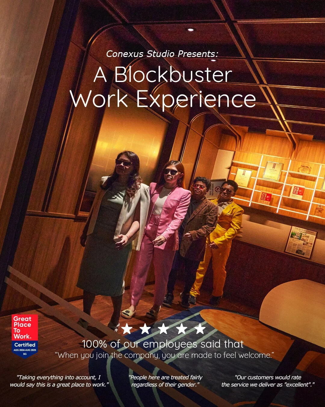 A Blockbuster Work Experience — ⚫⚪ Conexus Studio