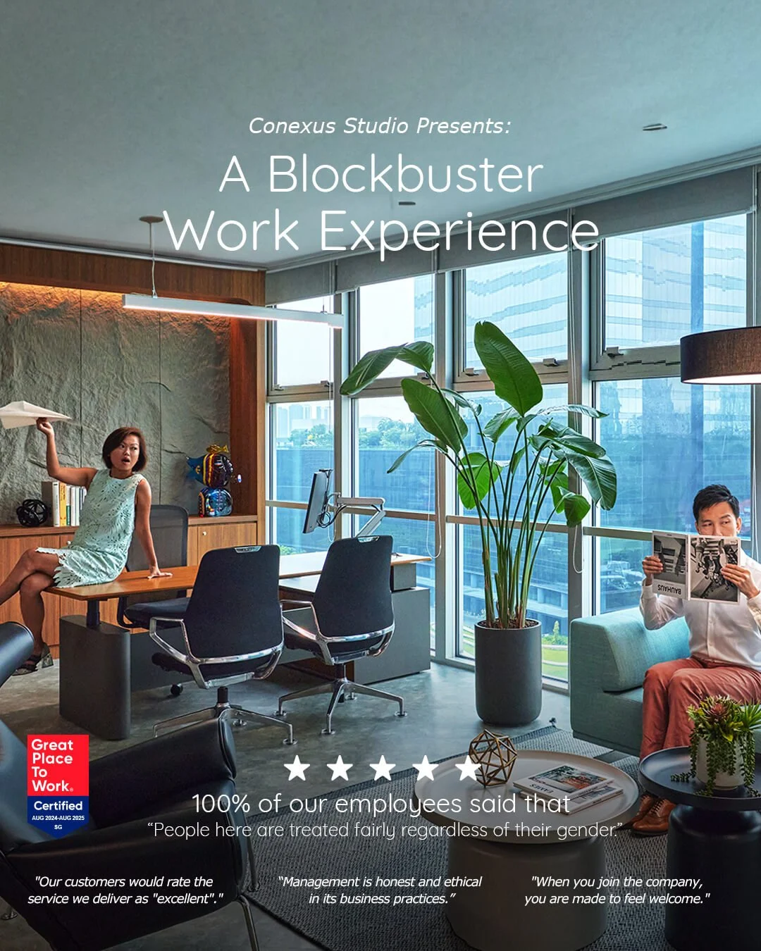 A Blockbuster Work Experience — ⚫⚪ Conexus Studio