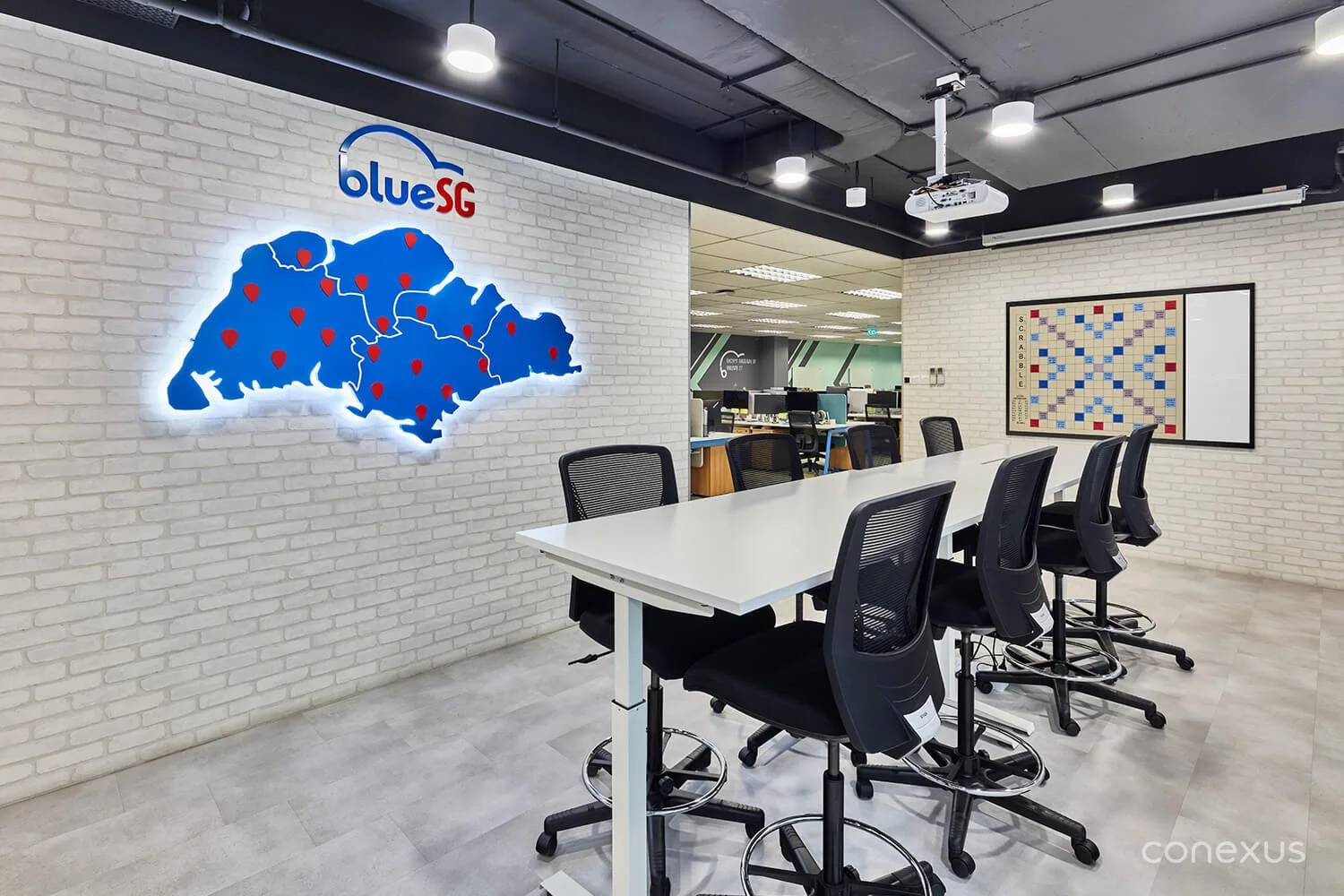 Blue SG | Office Design & Build | ⚫⚪ Conexus Studio