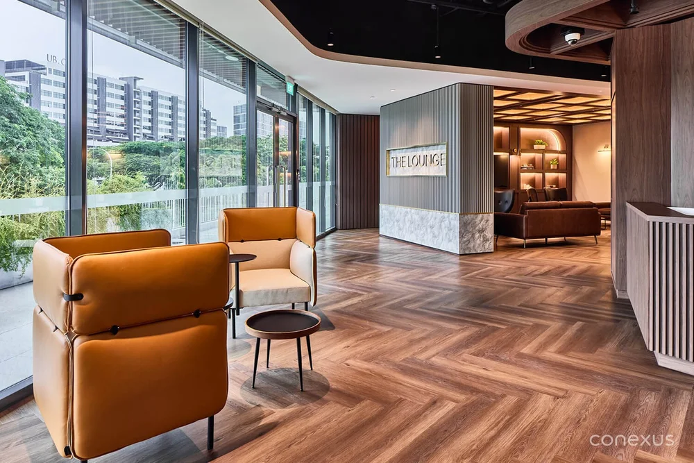 The Lounge at Tai Seng Exchange | Office Design & Build | ⚫⚪ Conexus Studio