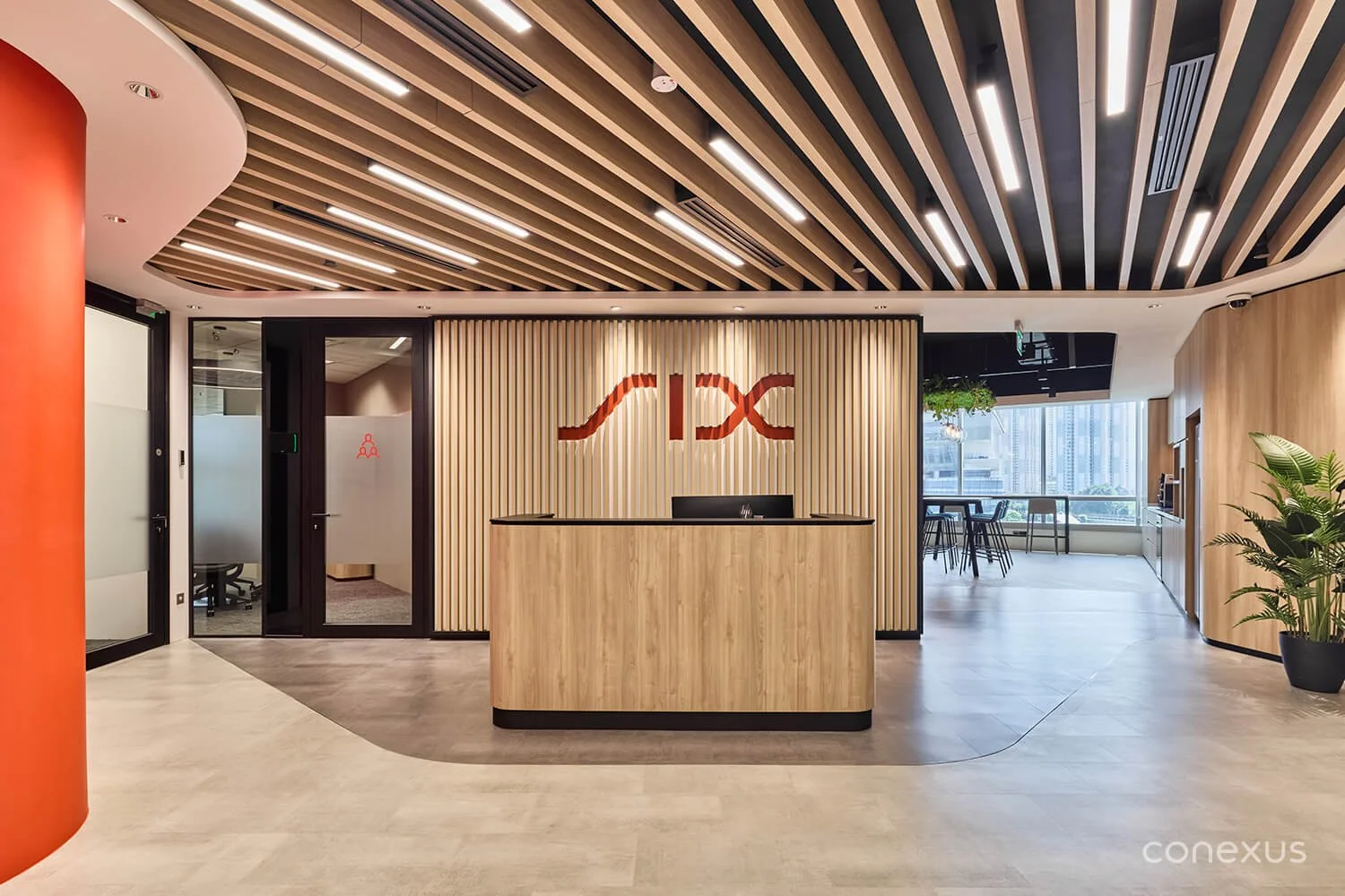 SIX Group | Office Design & Build | ⚫⚪ Conexus Studio