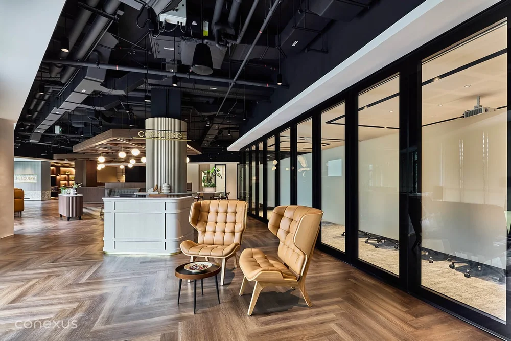 The Lounge at Tai Seng Exchange | Office Design & Build | ⚫⚪ Conexus Studio