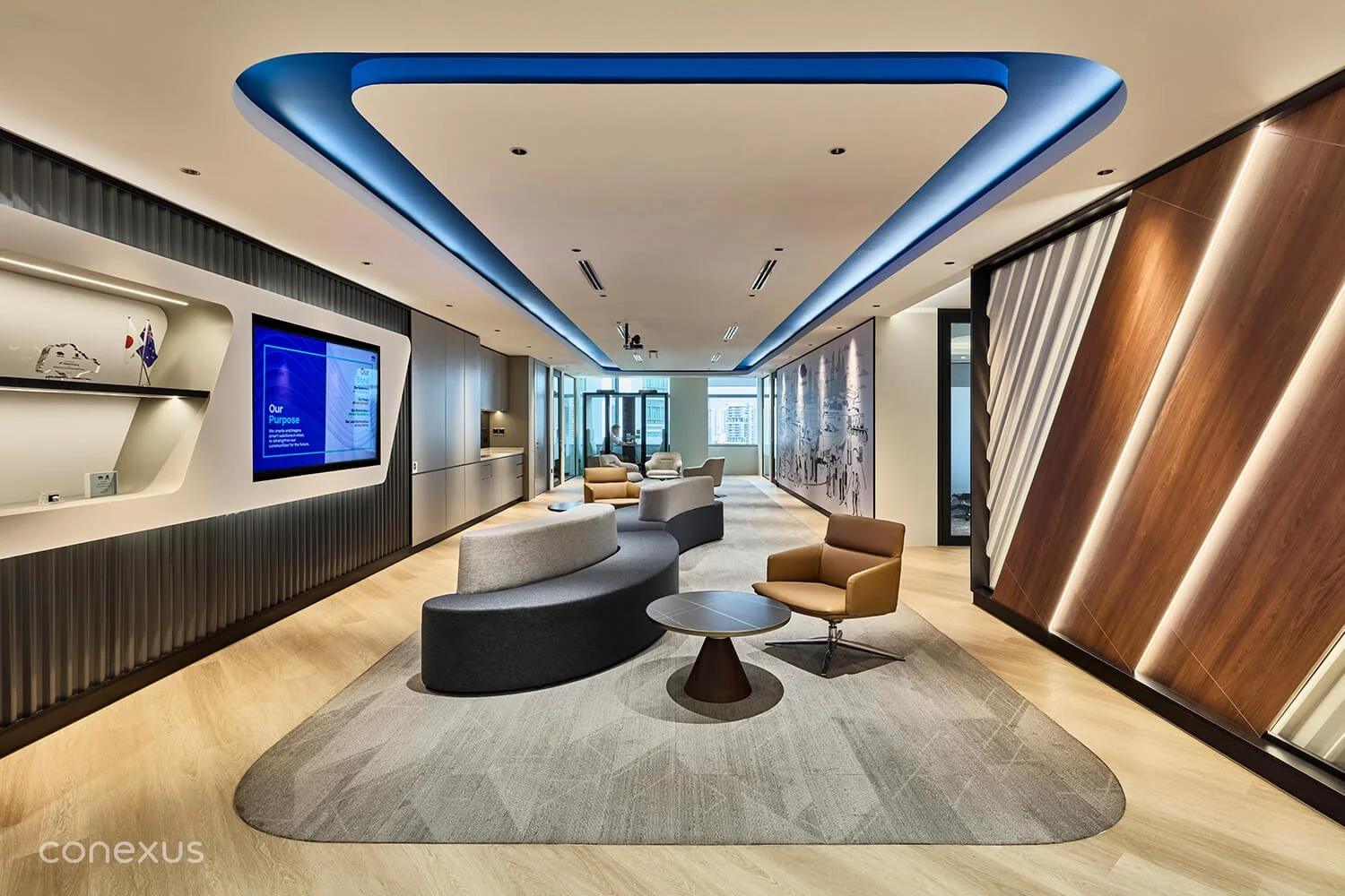 NS Bluescope | Office Design & Build | ⚫⚪ Conexus Studio