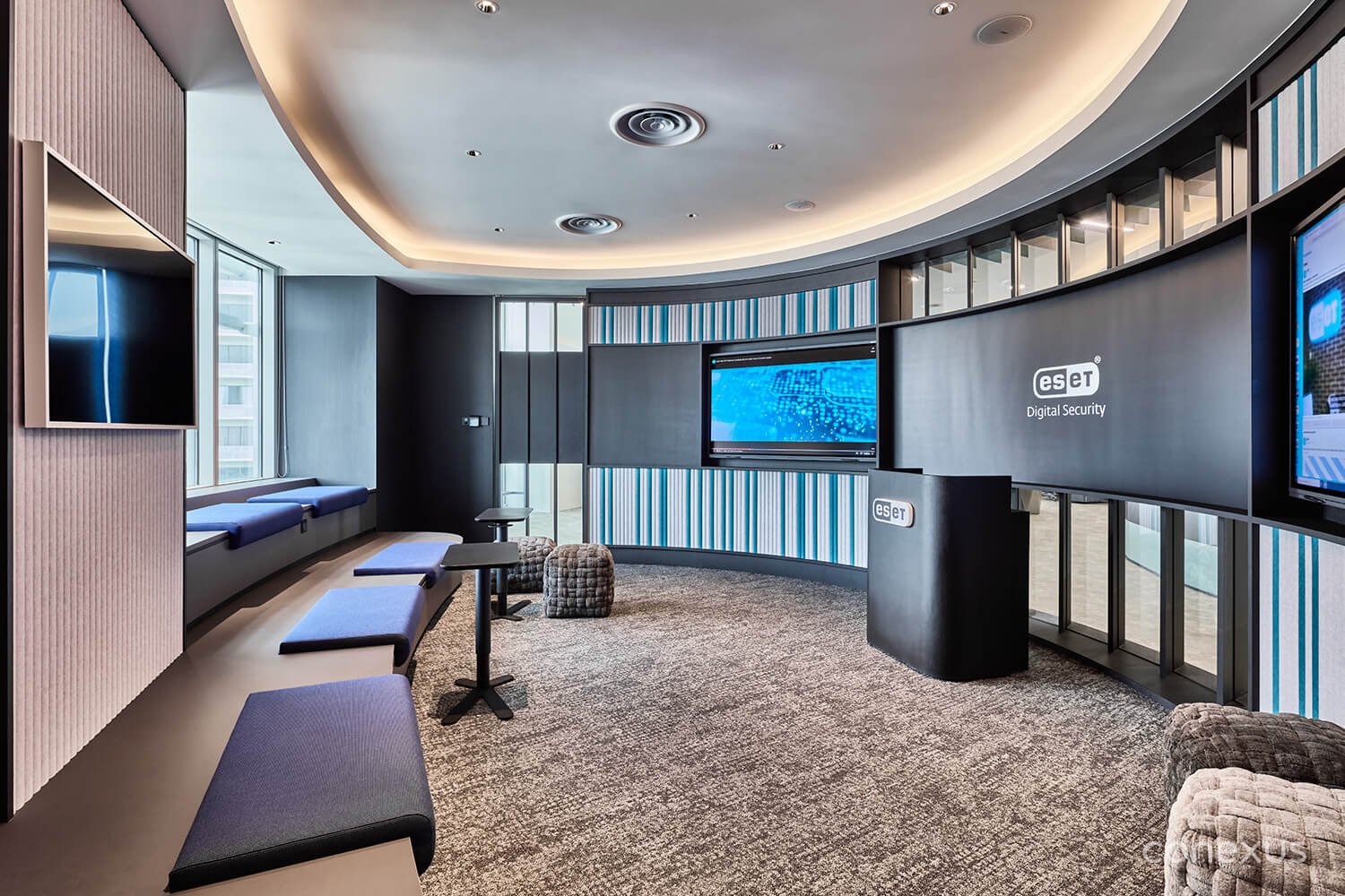 ESET Singapore | Office Design & Build | ⚫⚪ Conexus Studio