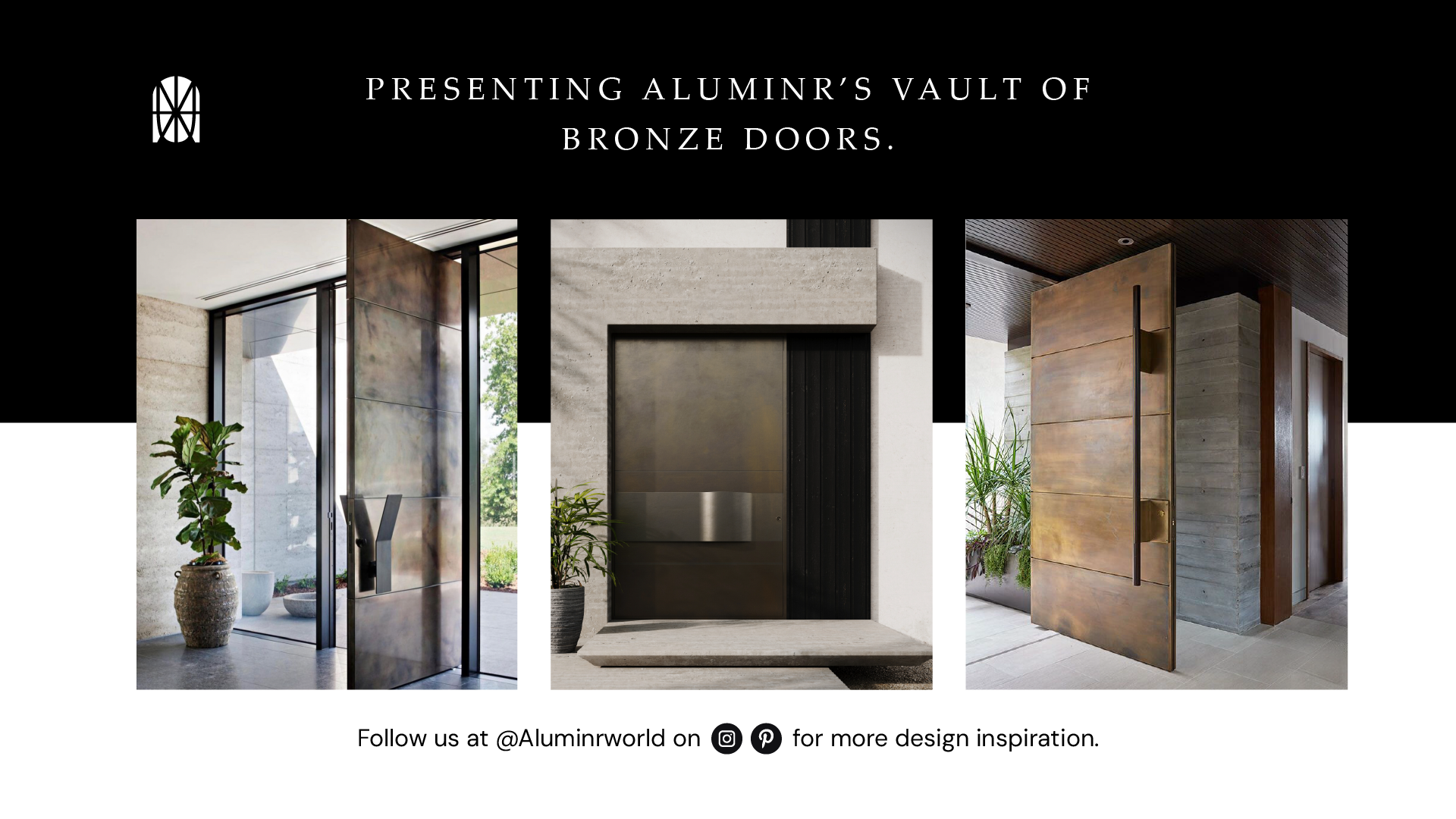 Luxury Metal Door Manufacturers — Aluminr- Bespoke Luxury Metal Door ...