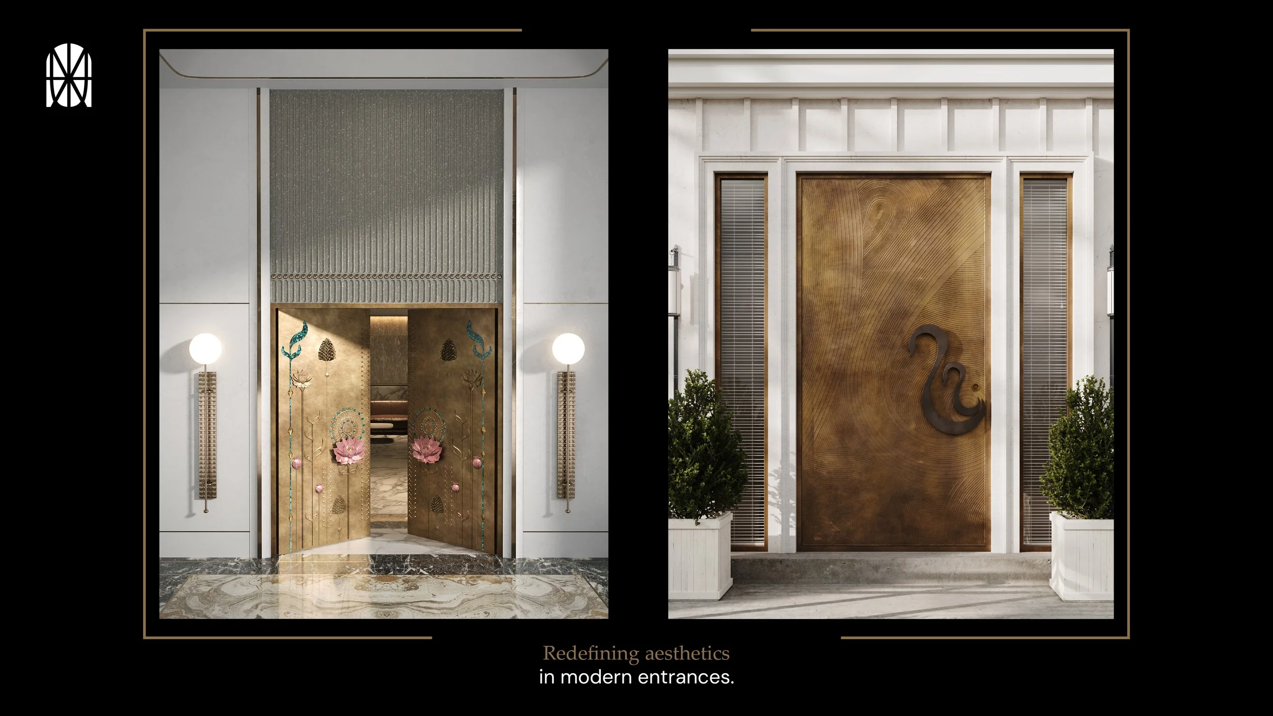 Luxury Metal Doors — Aluminr- Bespoke Luxury Metal Door Manufacturers