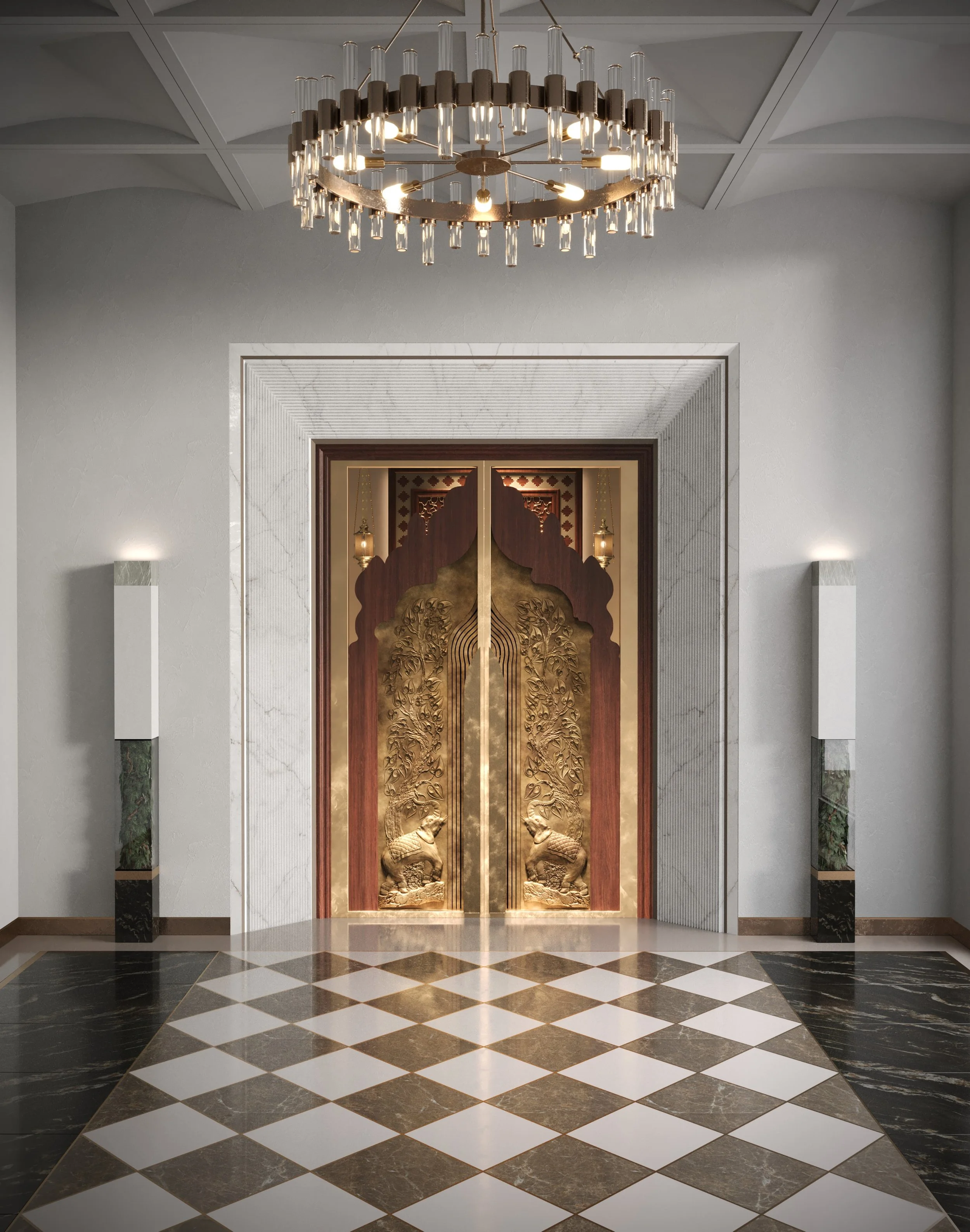 Luxury Door Manufacturers — Aluminr- Bespoke Luxury Metal Door ...