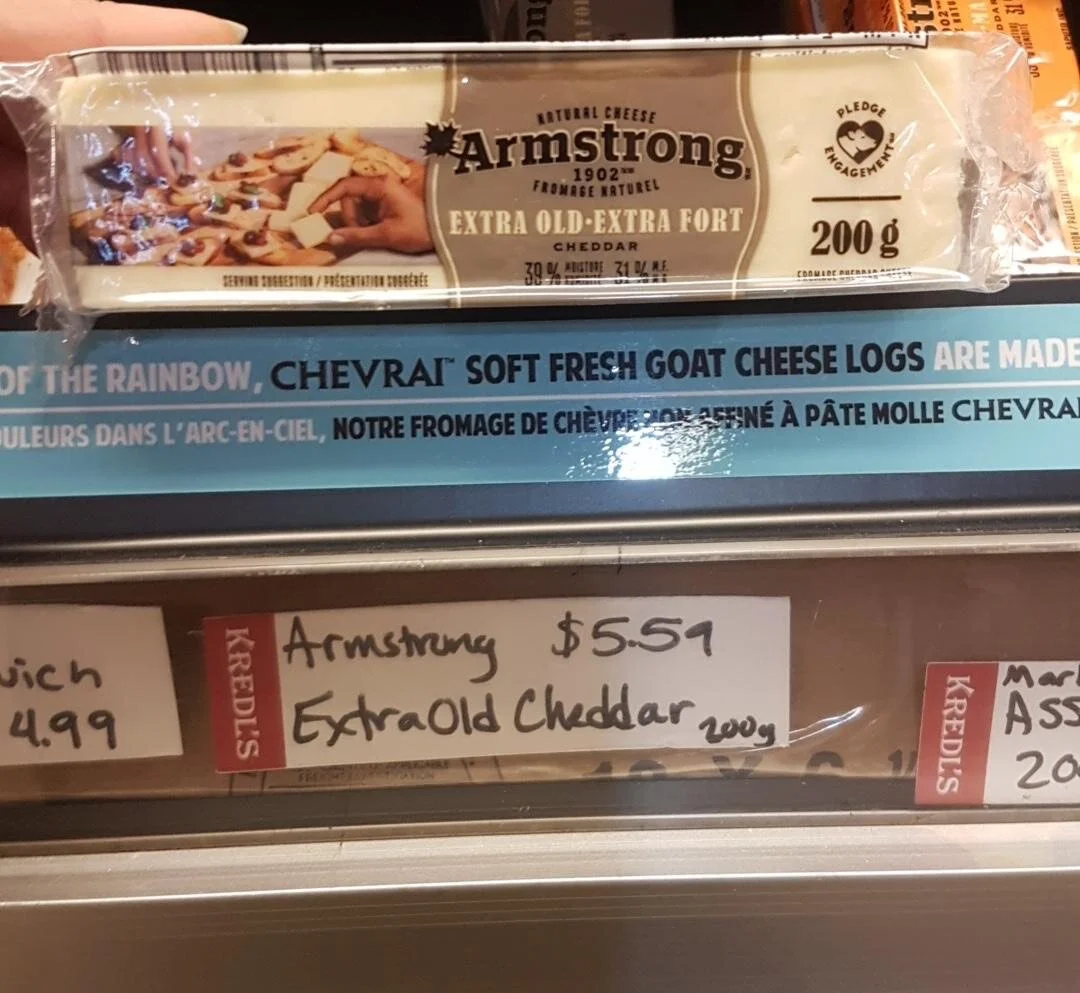 Armstrong 200g Cheese - Extra Old Block — Kredl’s