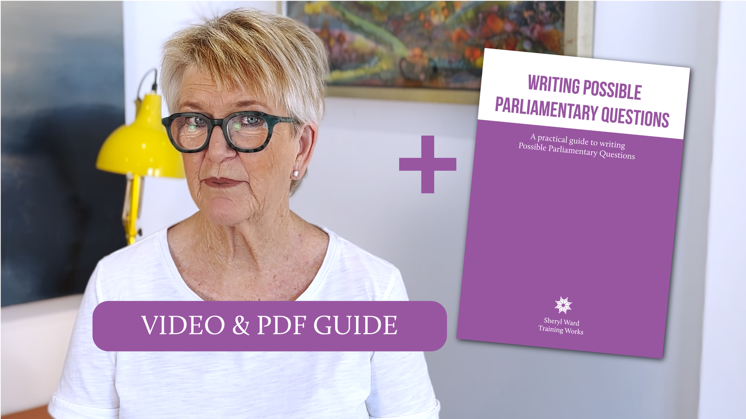 Writing Possible Parliamentary Questions Video Series — Training Works
