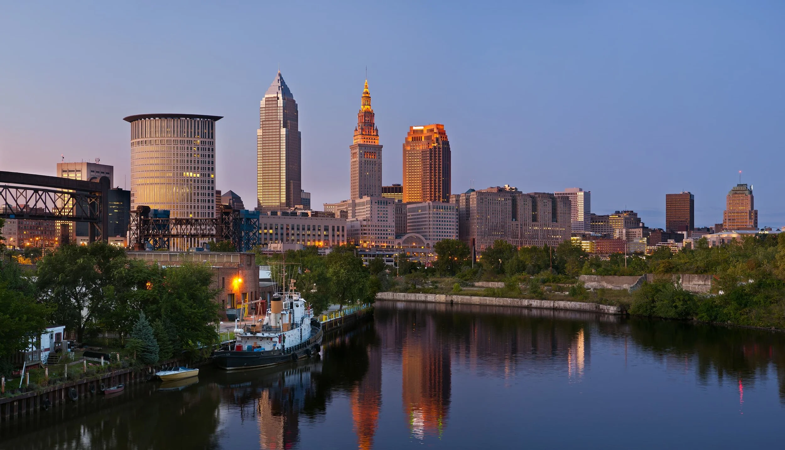Cleveland Skyline Photo from Lake Erie — Big Picture Cleveland