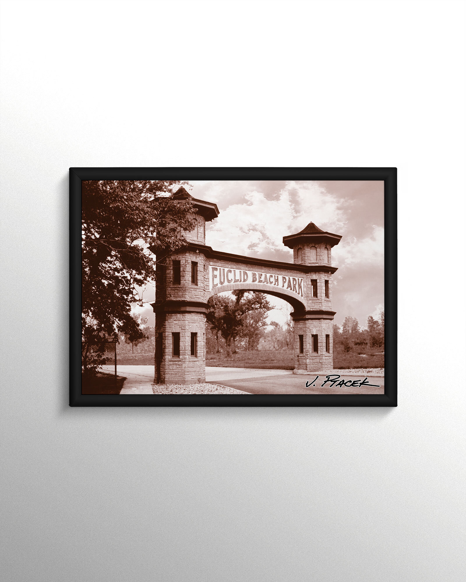 Historic Euclid Beach Park Cleveland Framed Photo — Big Picture Cleveland
