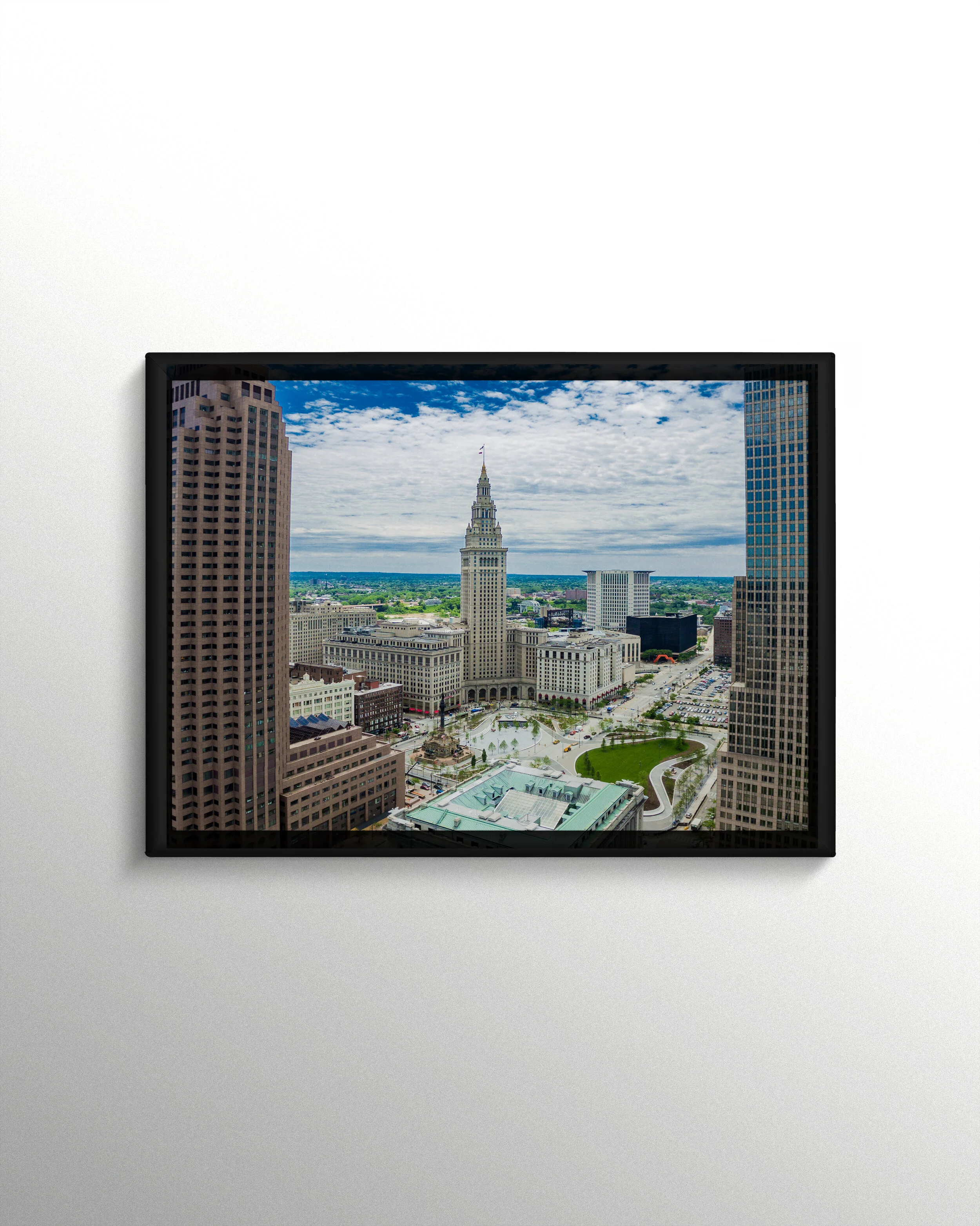 Downtown Cleveland Highway at Sunset — Big Picture Cleveland