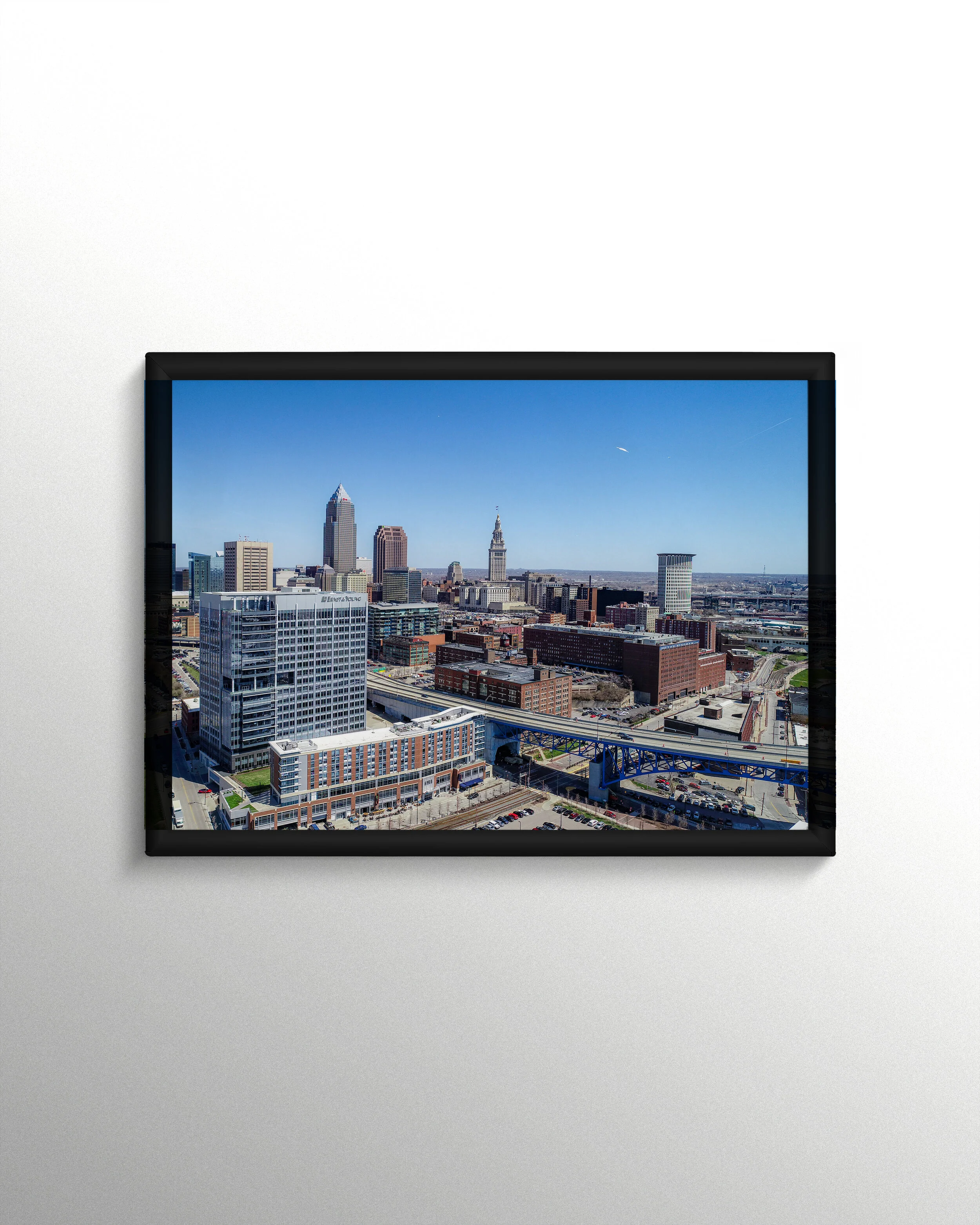 Aerial Shot of All Roads Lead to the LAND — Big Picture Cleveland