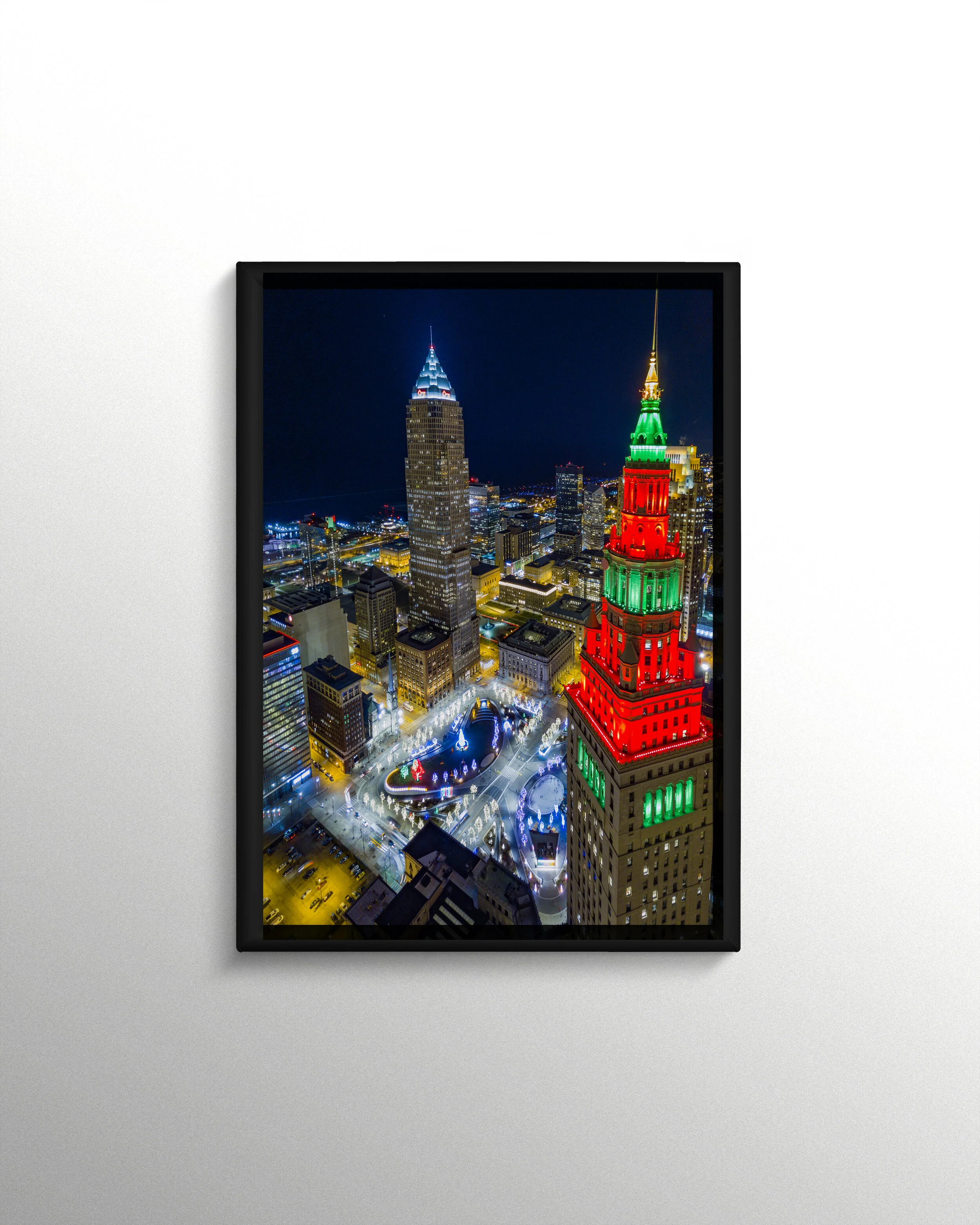 Lakeside Cleveland Skyline Aerial Photo — Big Picture Cleveland