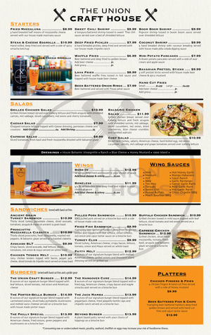 Eat — The Union Craft House