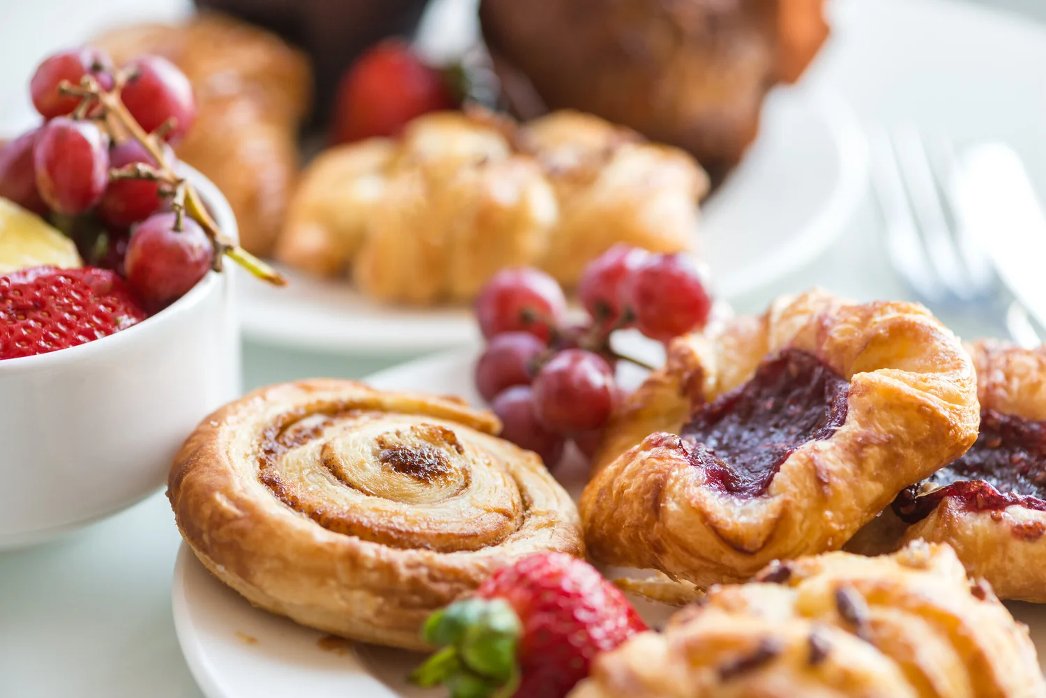 Corporate Sample Menus — forks and fingers