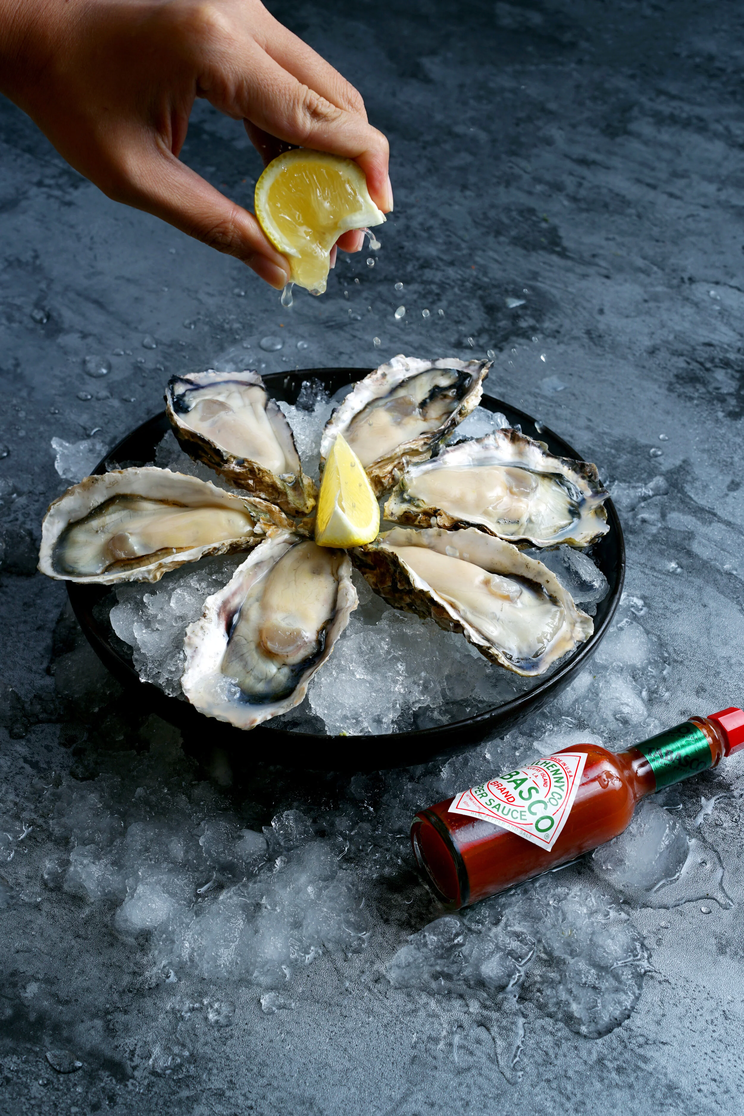MENU — THE OYSTER BANK