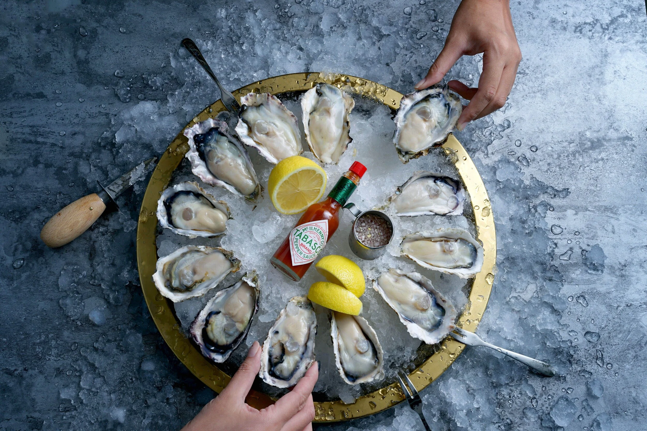 MENU — THE OYSTER BANK