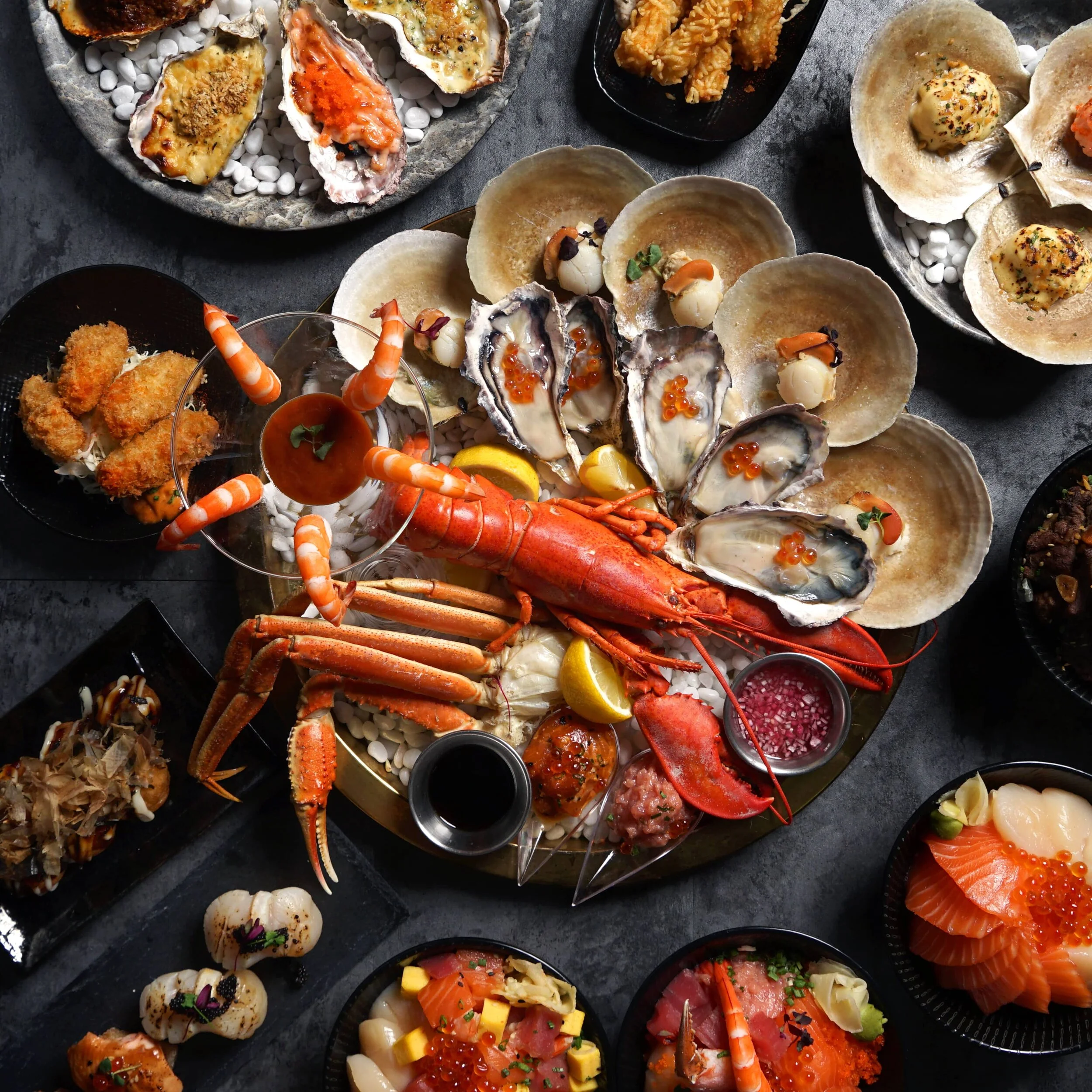 MENU — THE OYSTER BANK