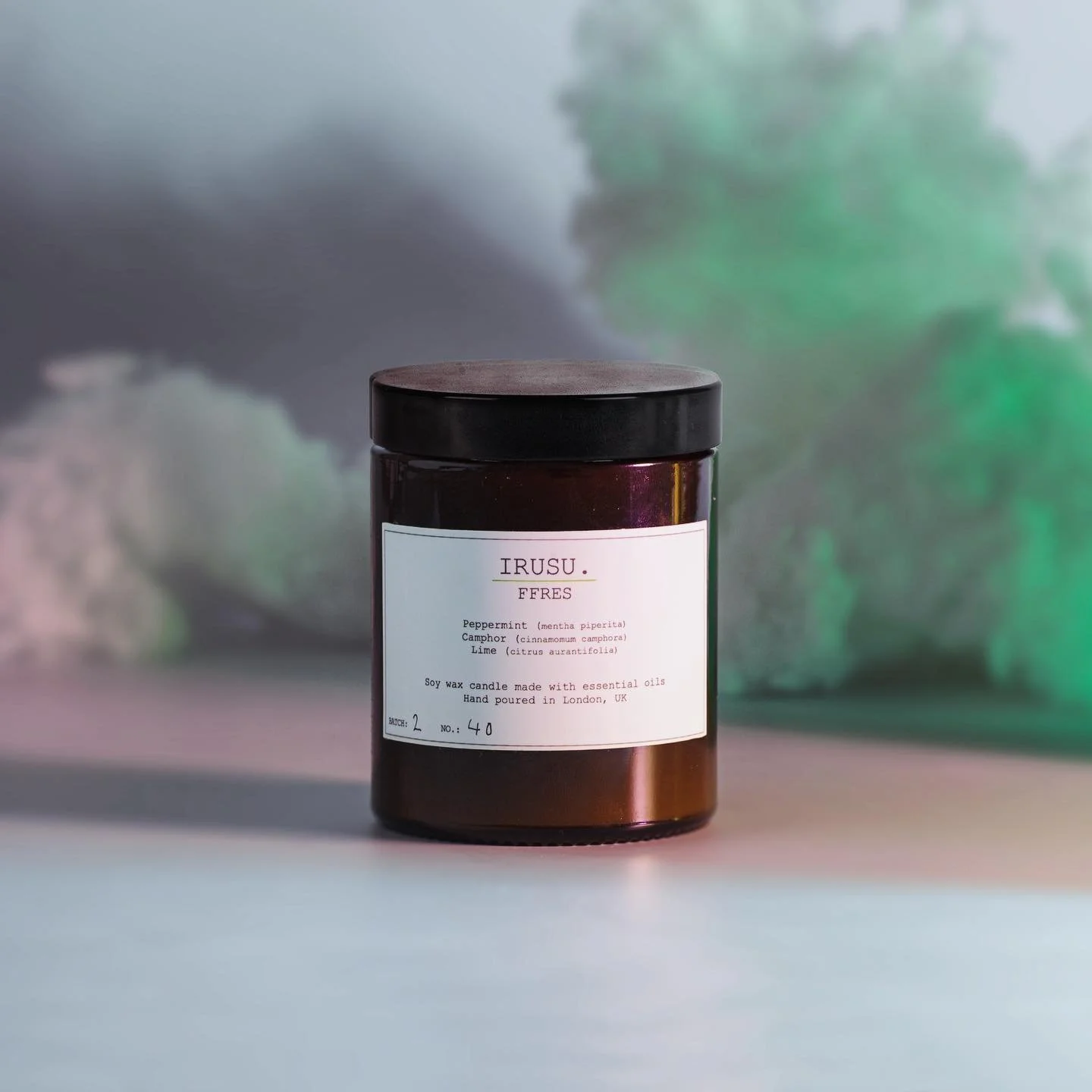 IRUSU. - Hand Poured Scented Soy Candles with Essential Oils