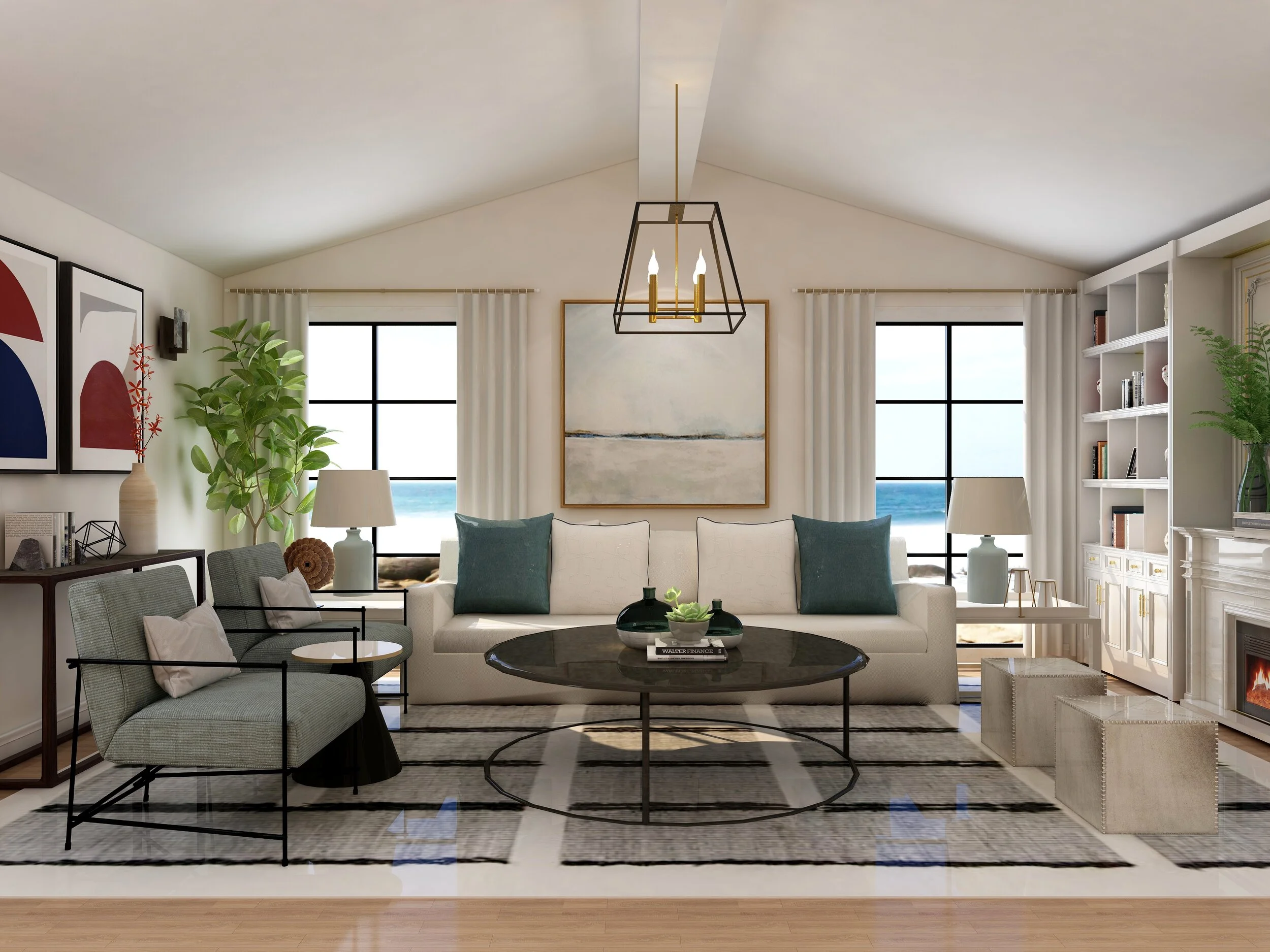 Modern Farmhouse Zoom Background | Itsme Winchelle