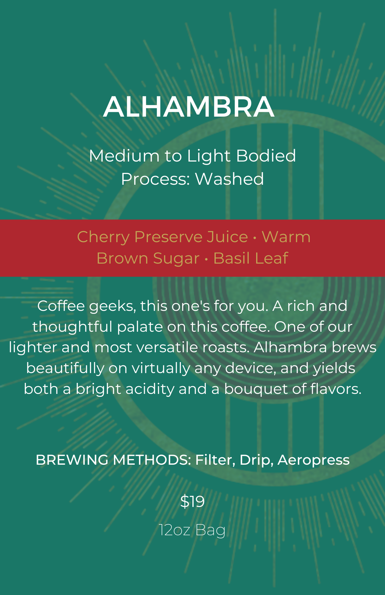 Alhambra — Dear Mama