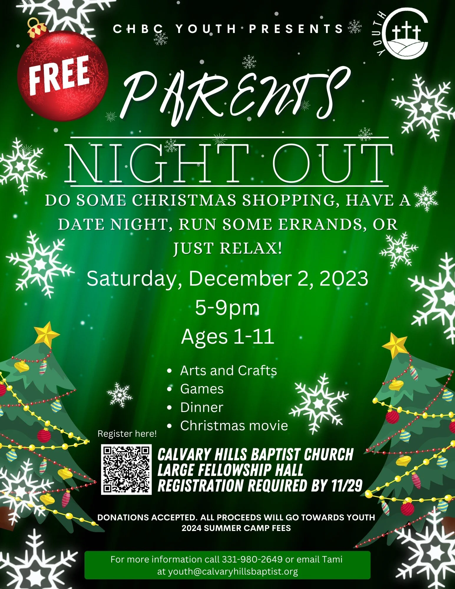 Upcoming Events — Calvary Hills Baptist Church