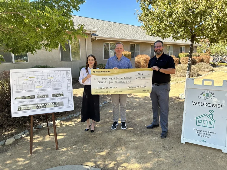 Tri Counties Bank makes $75,000 donation to Navigation Center — True ...