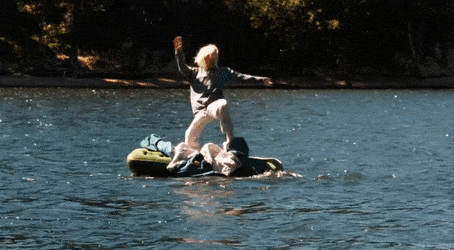 Parent Trap Camping Gif