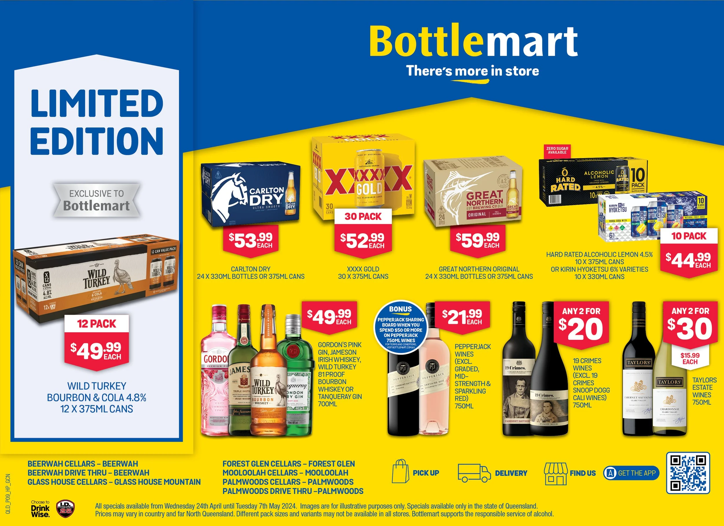 Bottle Shops — Palmwoods Hotel