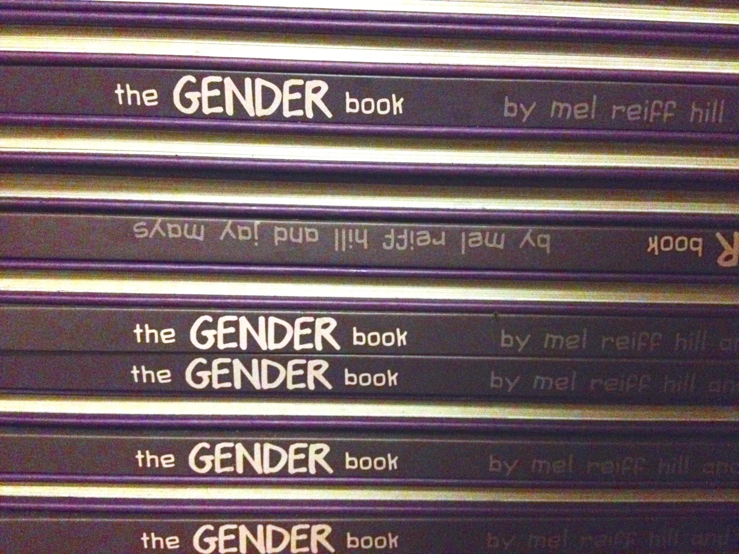 the GENDER bookstore — the GENDER book