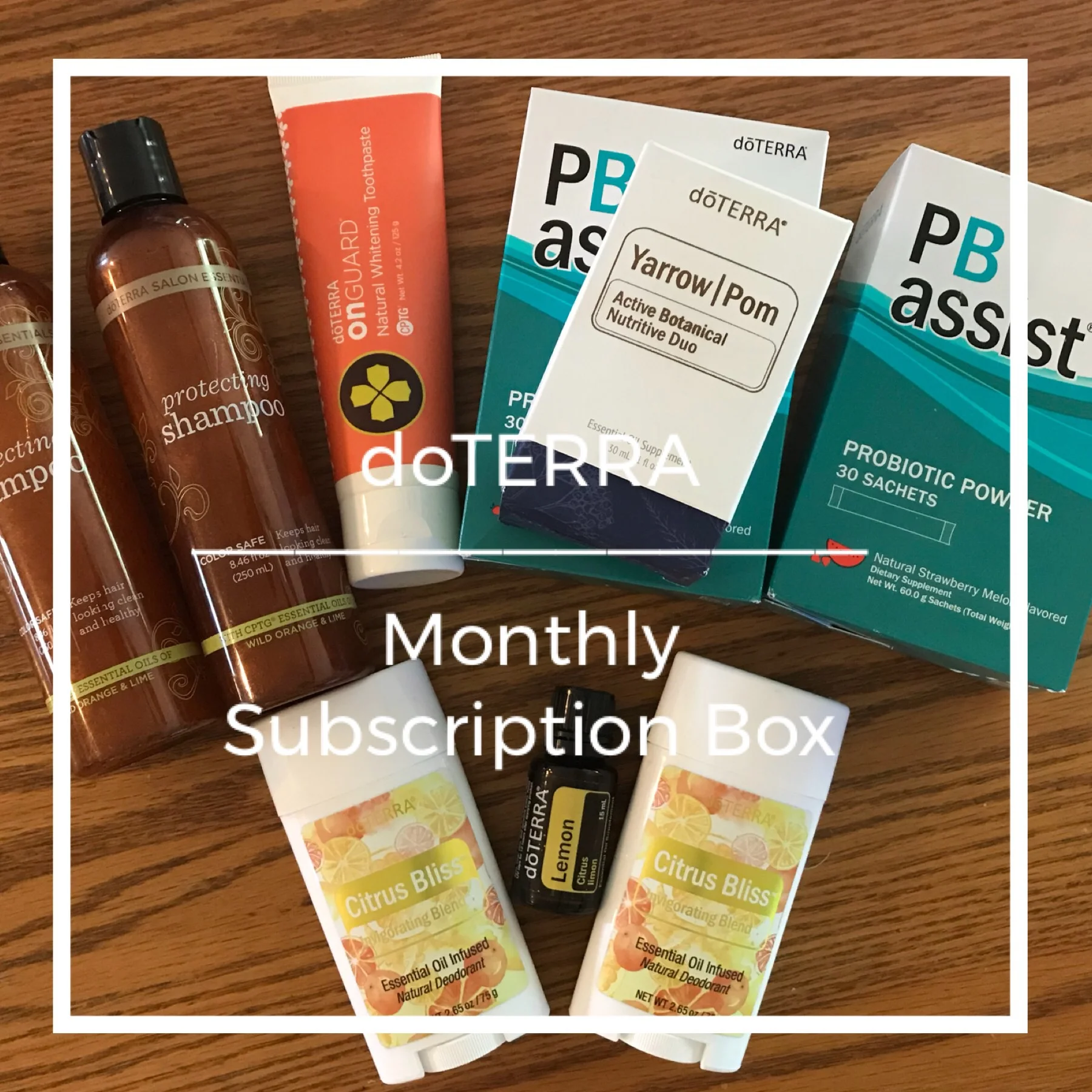 doTERRA Monthly Subscription Box — Sugar Island Farm