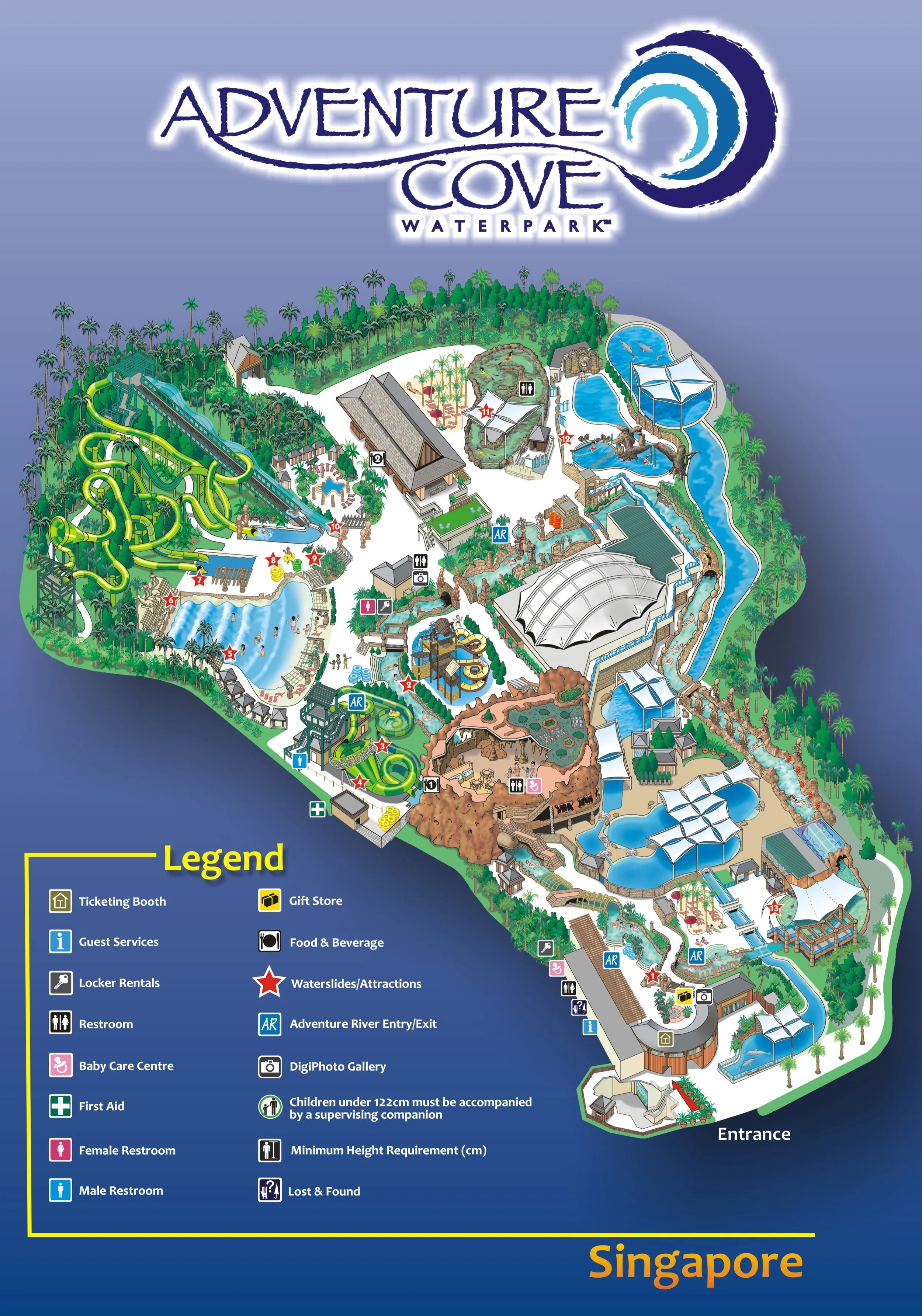 Citigraph Theme Park and Attraction Map Design Examples — Citigraph ...