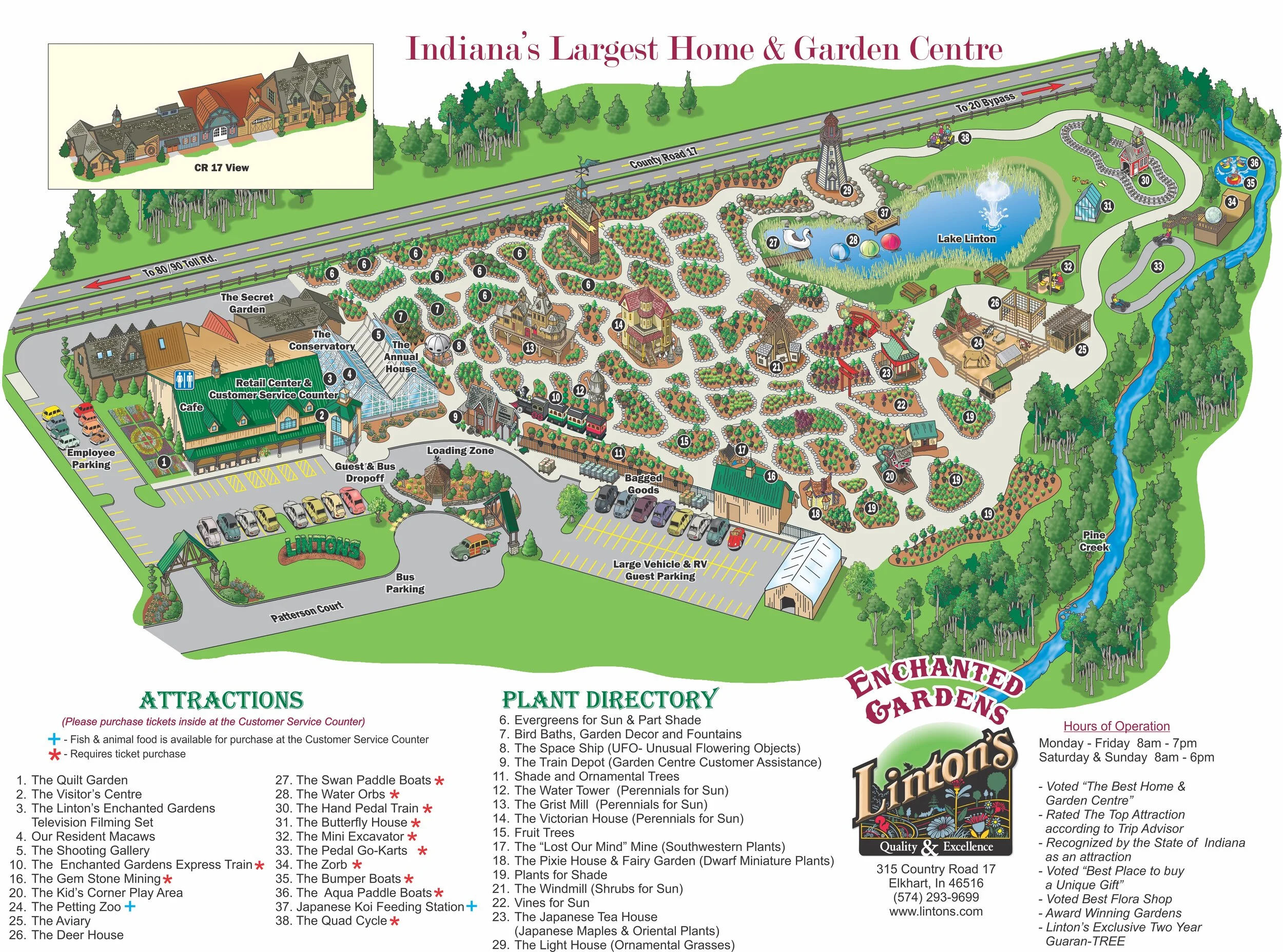 Citigraph Theme Park and Attraction Map Design Examples — Citigraph ...