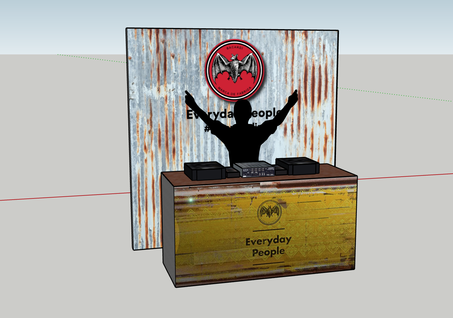 Bacardi Renderings — NATE KATSUKI