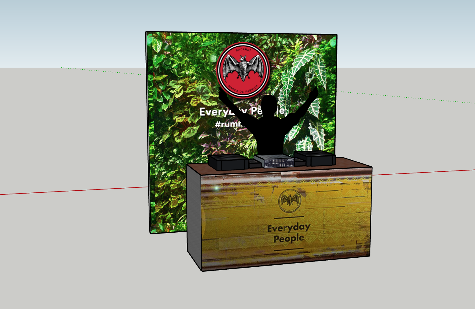 Bacardi Renderings — NATE KATSUKI