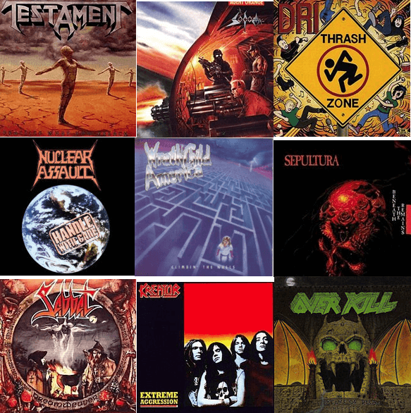 Top 10 Thrash Albums of 1989 — Metal Nerdery