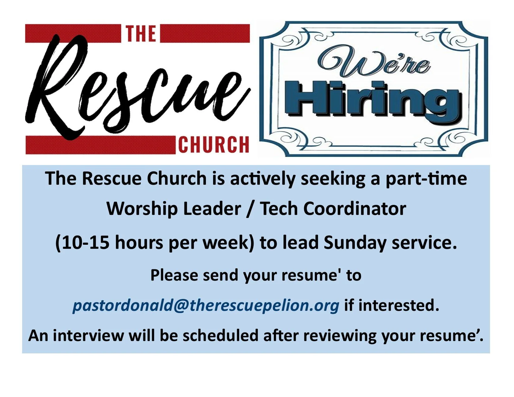 Leadership — The Rescue Church