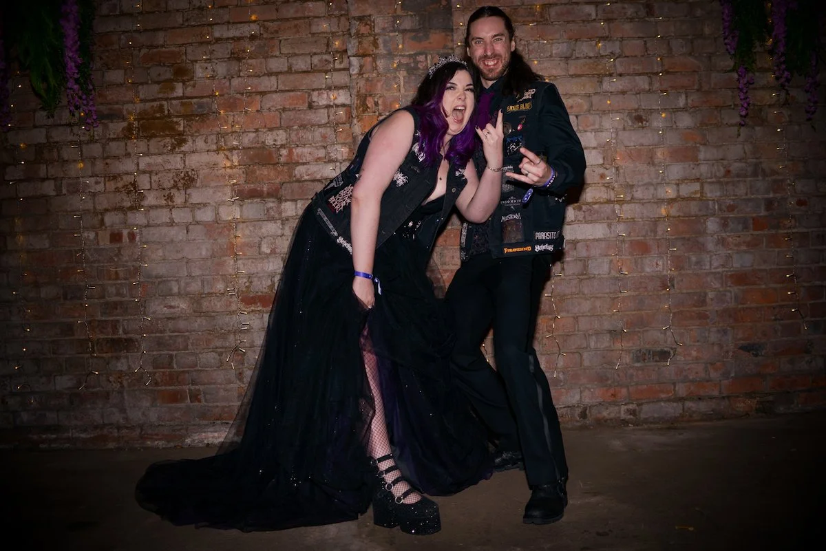 Gothic Wedding Couple
