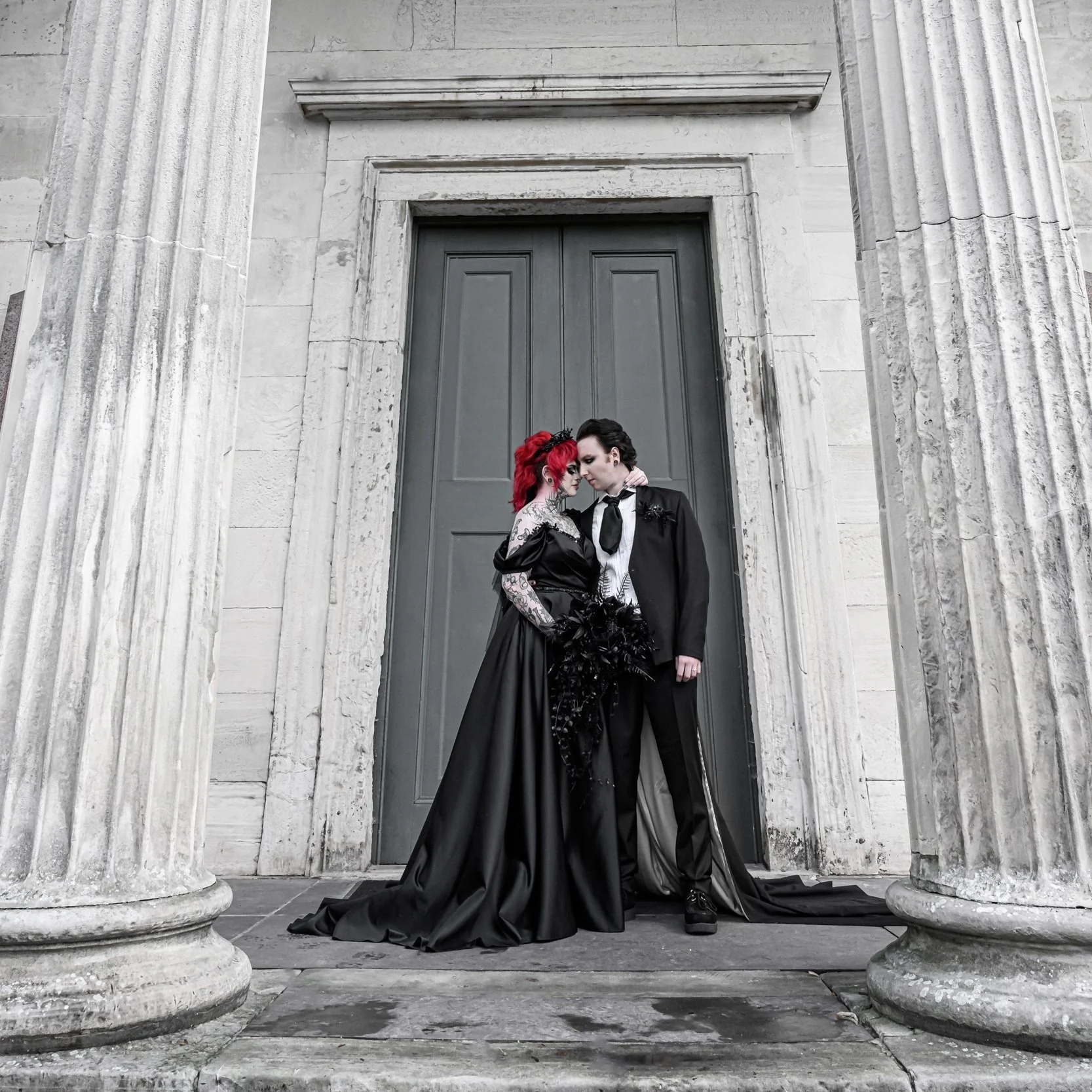 Wedding Dresses — Legend Bridal Designs, Black Wedding Dresses