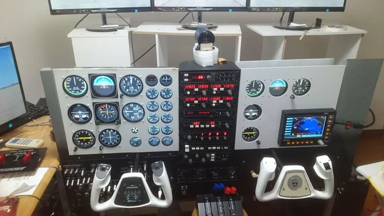 PWS 155 Dual Radio for MSFS/X-plane/FSX/P3d With NEW FACEPLATE ...