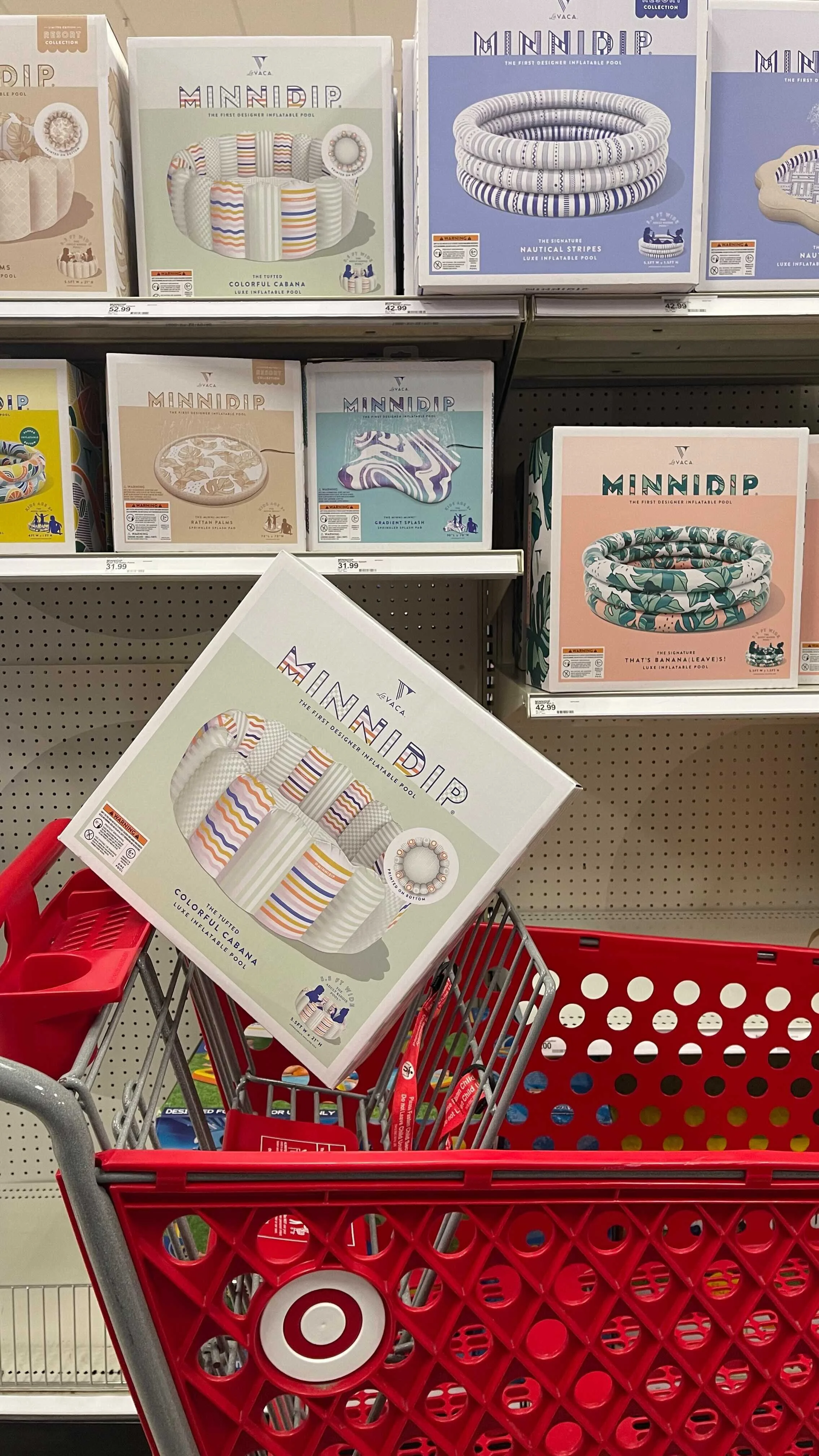 POOL FL(AIR)™ in UNICORN — MINNIDIP LUXE INFLATABLE POOLS BY LA VACA