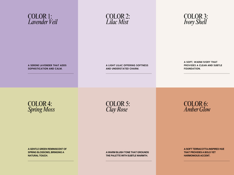 Color Palettes for Surface Pattern Designers