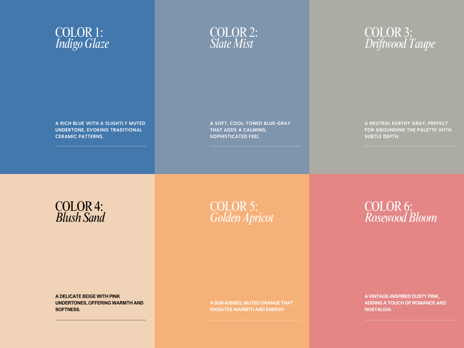 Color Palettes for Surface Pattern Designers