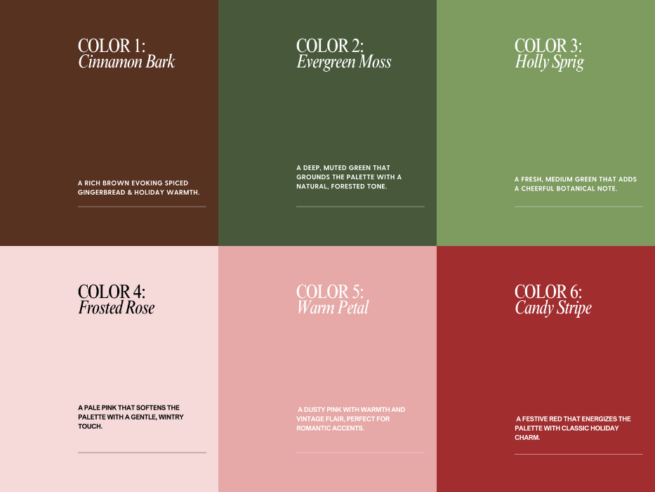 Color Palettes for Surface Pattern Designers