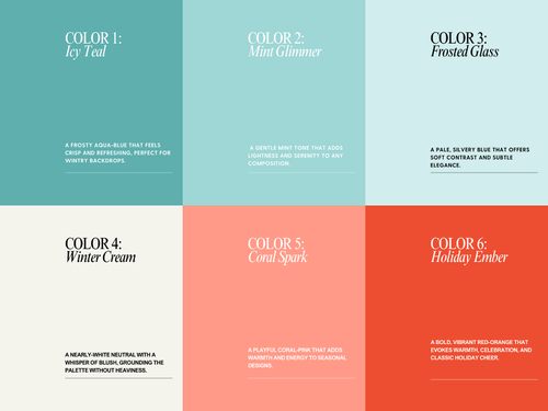 Color Palettes for Surface Pattern Designers